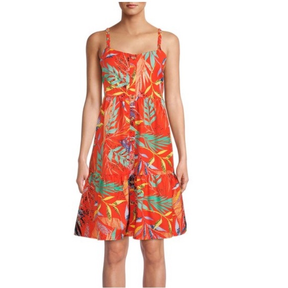 beachlunchlounge | Dresses | Beachlunchlounge Linen Blend Braided Strap ...